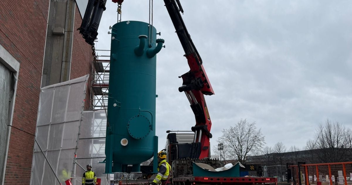 All boilers installed at Europe’s largest electric boiler plant | Helen